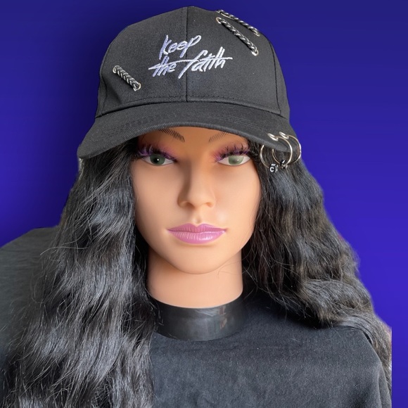 Accessories | Keep The Faith Chained Cap | Poshmark